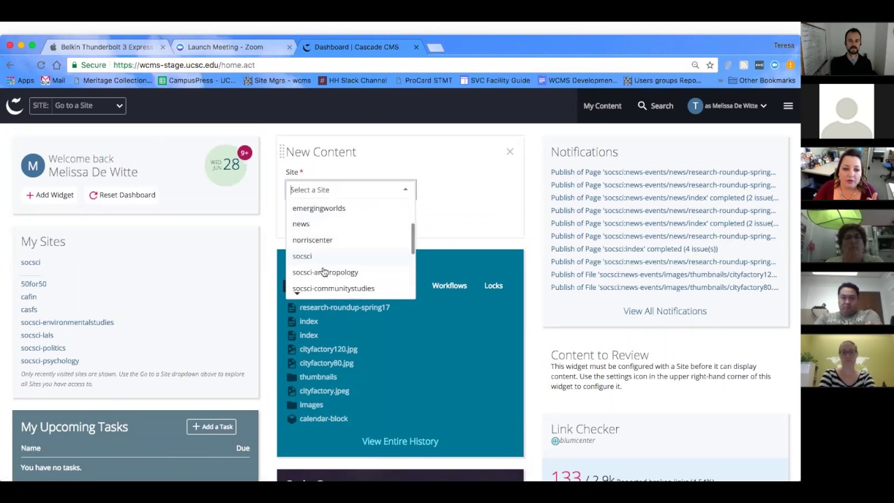 New WCMS version tour: Cascade 8 - YouTube