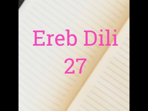 Elnur Ereb dili 27