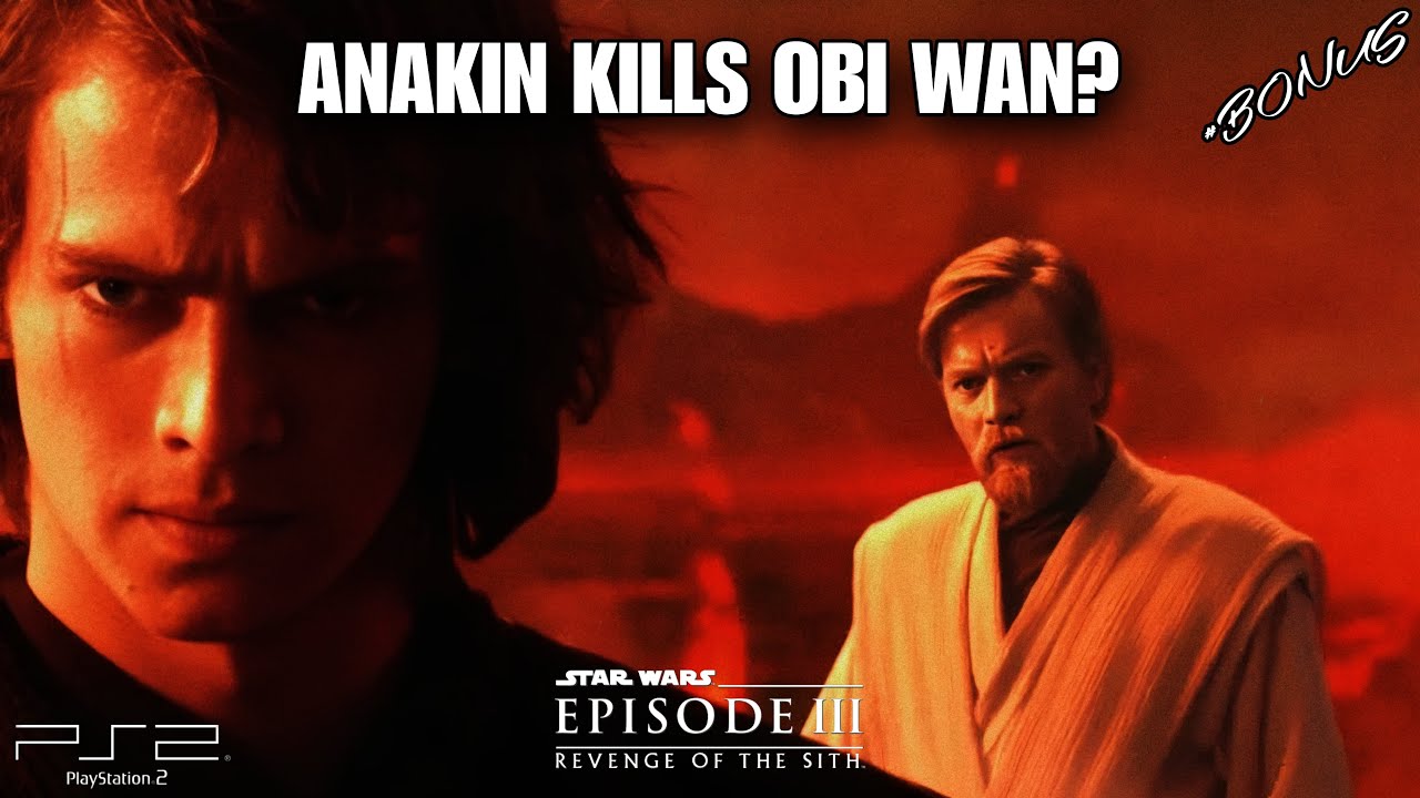 ANAKIN vs. OBI WAN ALTERNATE ENDING? - Star Wars: Revenge of the Sith # ...