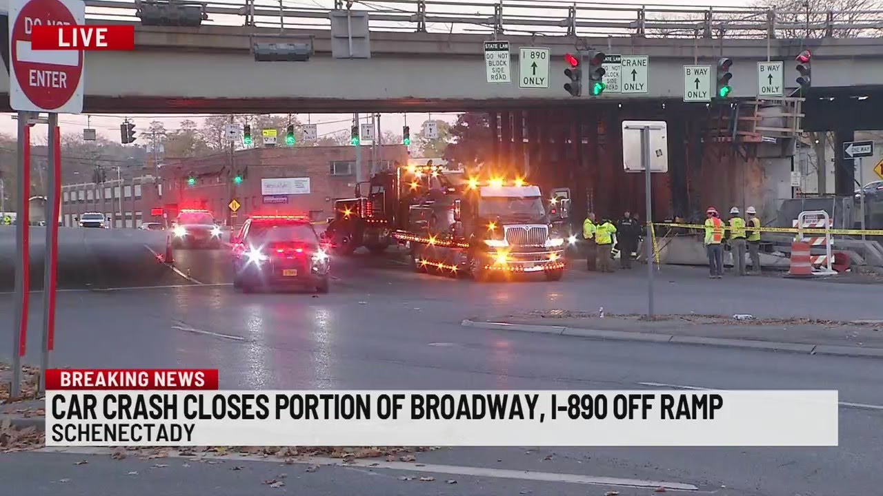 Update on I-890 Exit 5 crash - YouTube