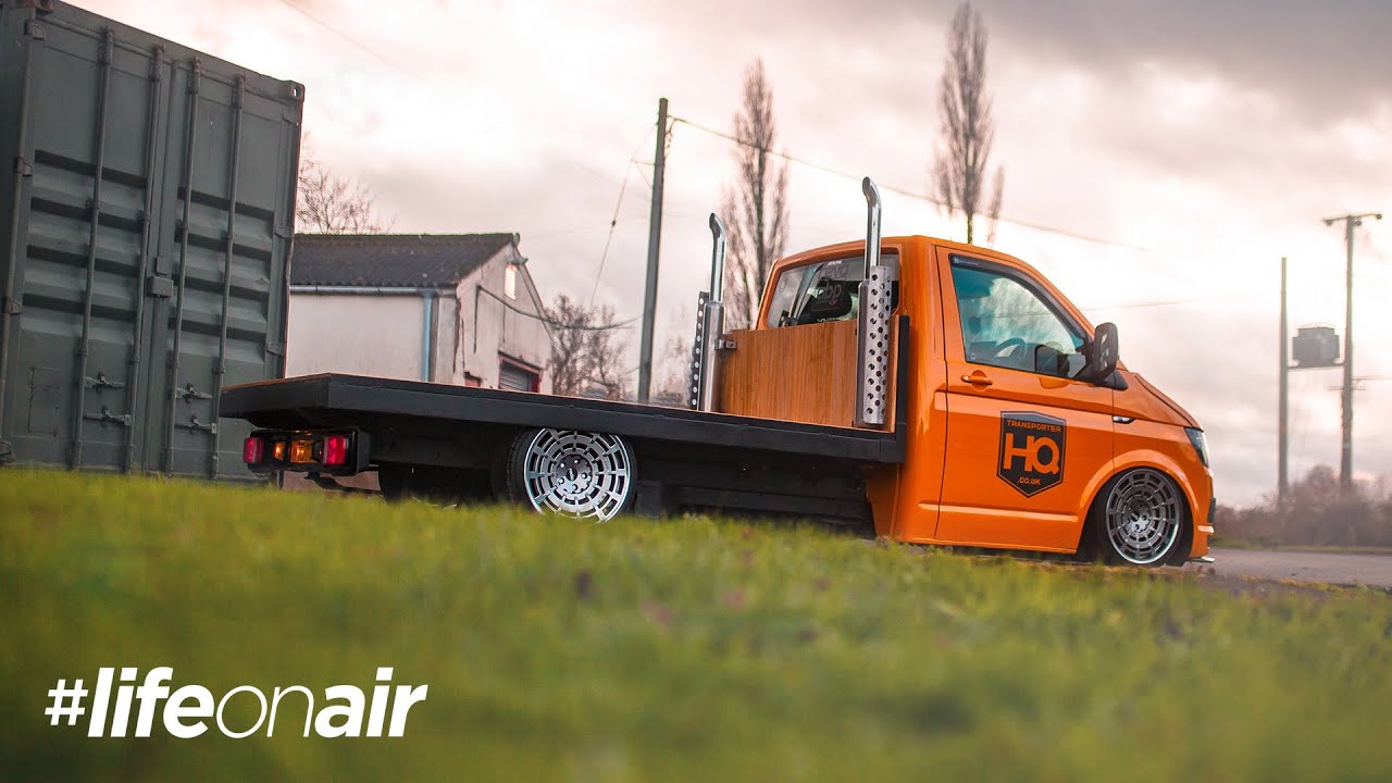 VW T5 Transporter on Air Suspension - #LifeOnAir - YouTube