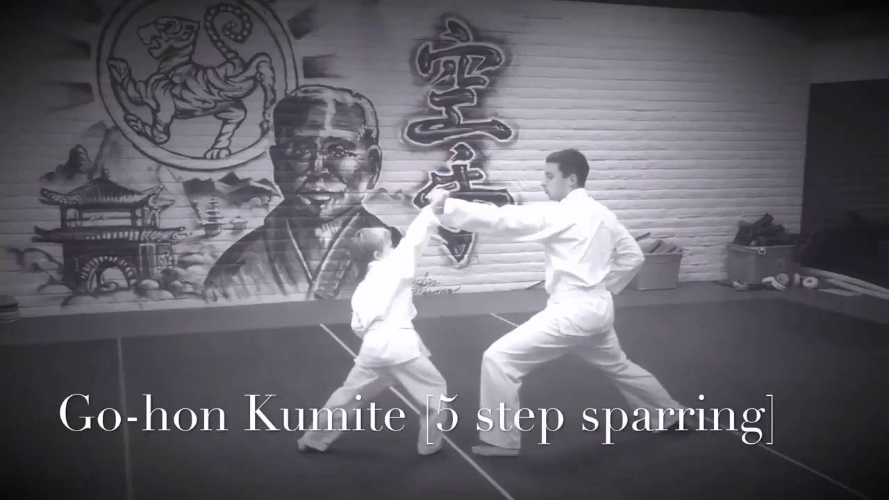 Gohon Kumite (five-step sparring) - YouTube