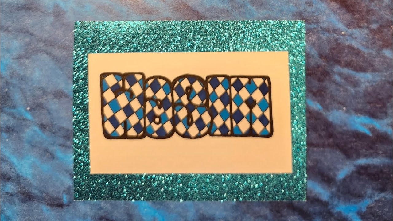 Wasim writing name art ️ - YouTube