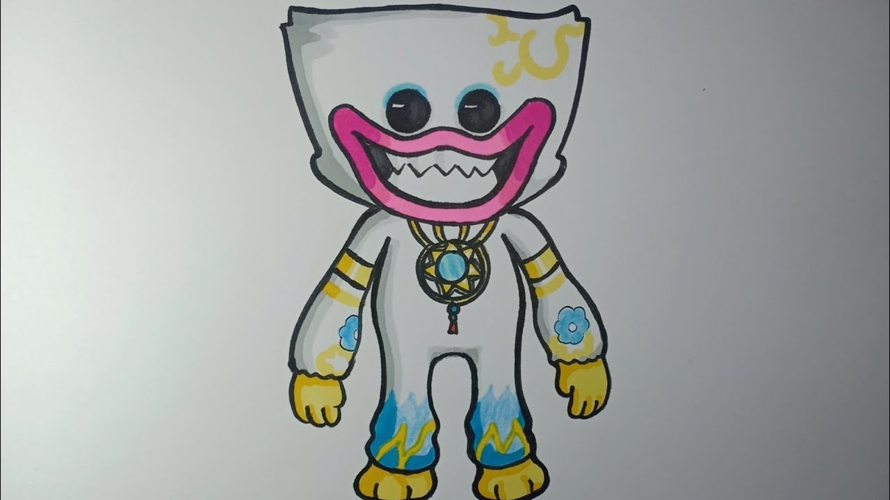 Vẽ Huggy boggy nessy Mới Ra Mắt How To Draw Huggy Mods - YouTube