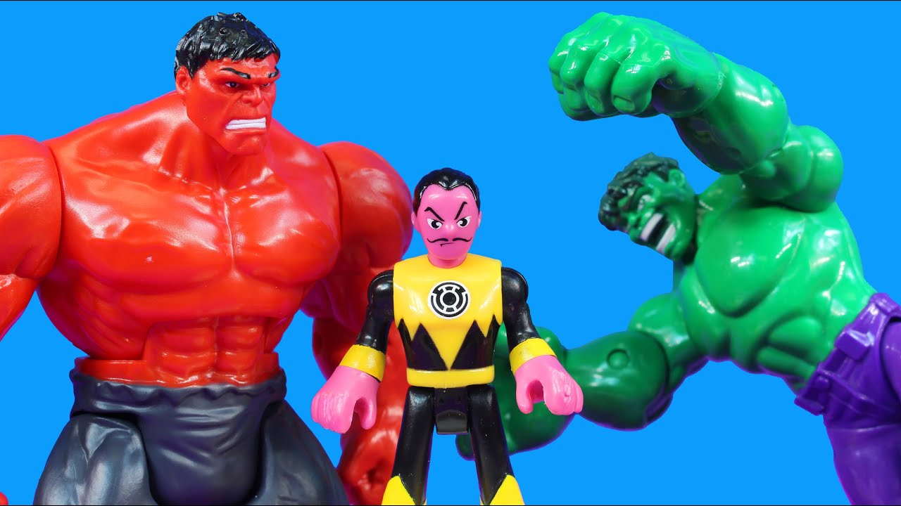 Hulk Smash Brothers Smash Sinestro For Taking Green Lantern Robot ...