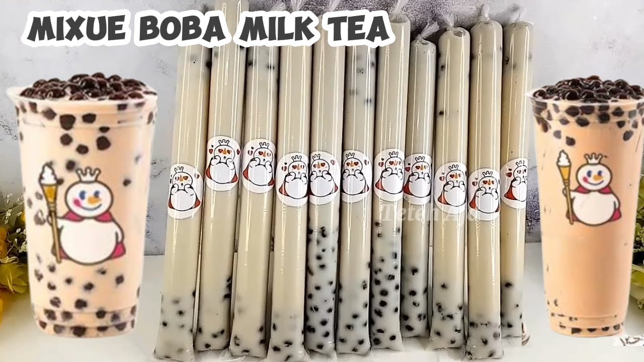 ES LILIN MIXUE BOBA MILK TEA || BIKIN NY GAMPANG BANGET - YouTube