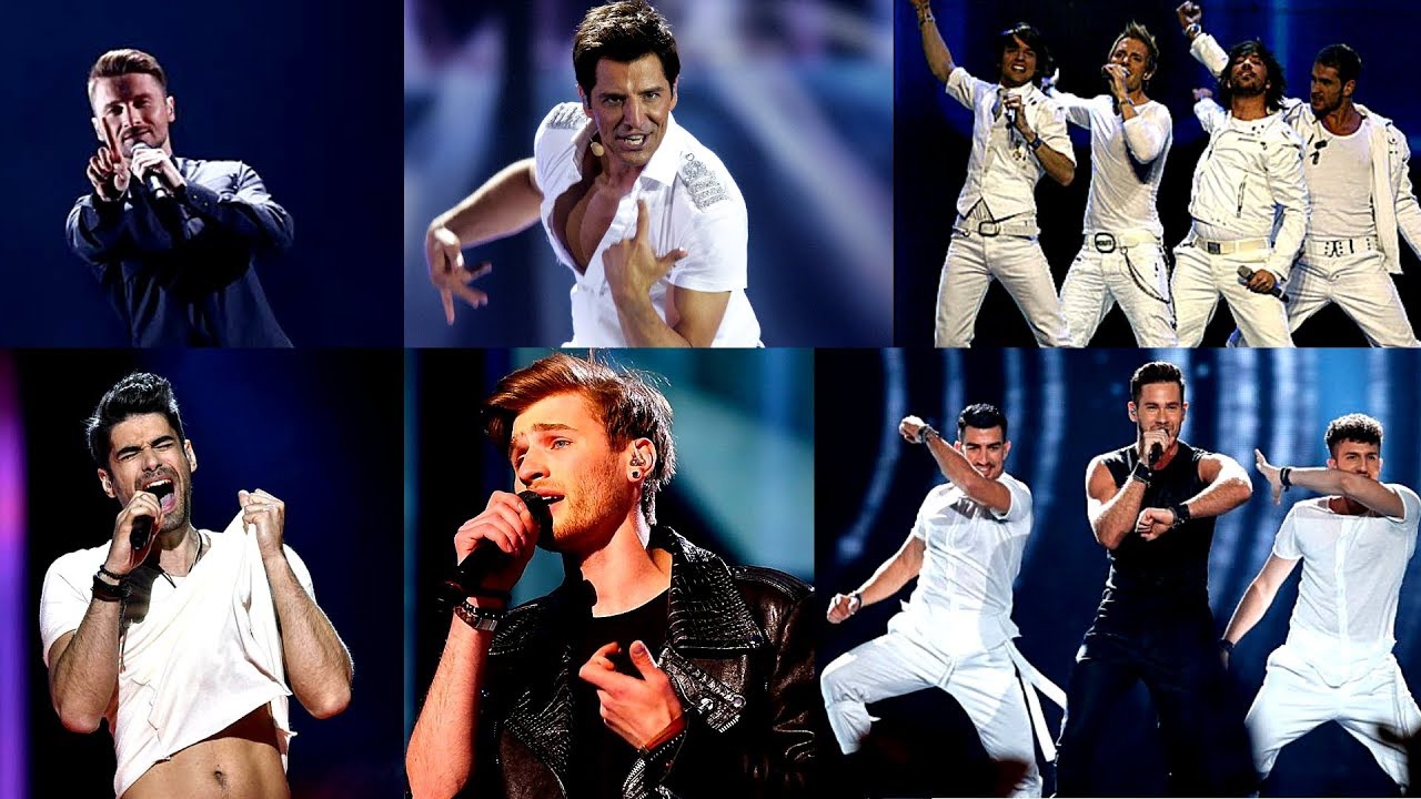 My Top 20 Eurovision Sexiest Male Performances - YouTube