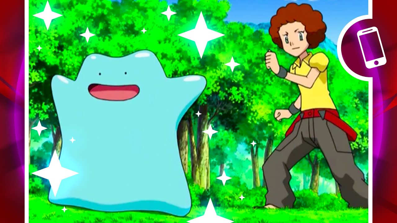 SHINY DITTO in the POKEMON ANIME! Shinies in the Anime Part 11 #Shorts ...