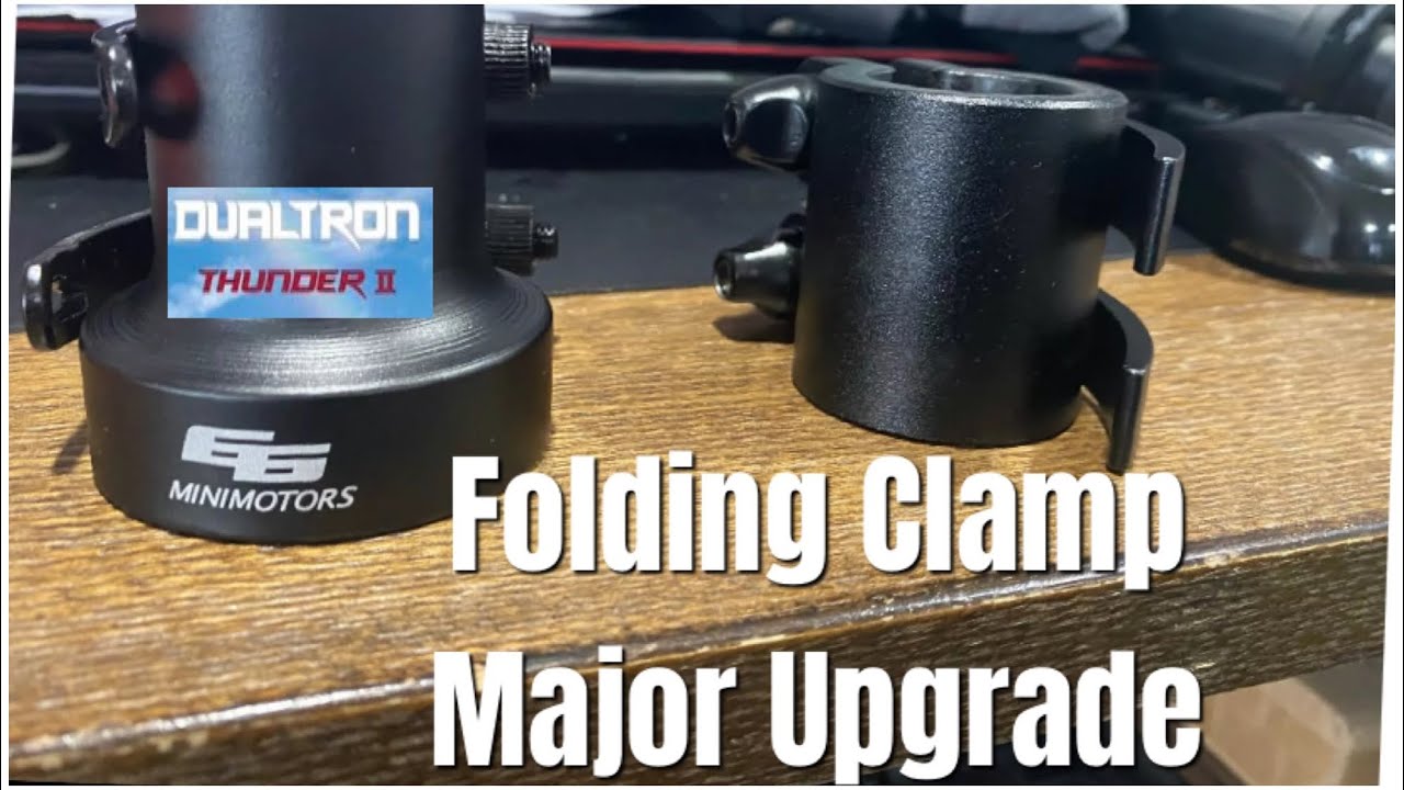 Dualtron Thunder 2 Folding Clamp Upgrade! | No more Stem Wobble! - YouTube