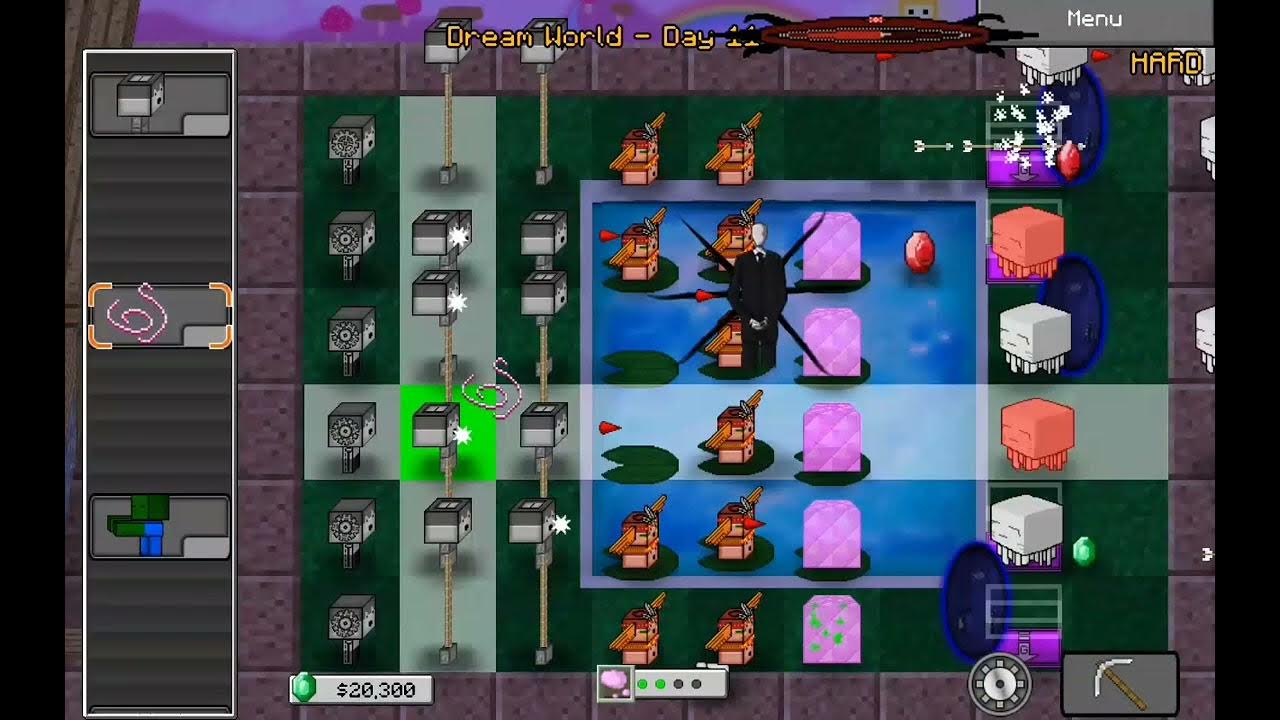 Minecraft vs zombies 2 2-11 dream world nightmare - YouTube