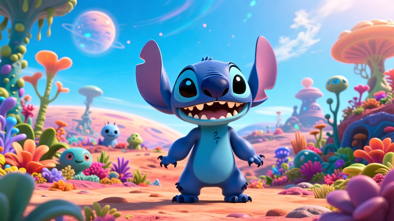 Stitch e suas Aulas de História pelo Tempo - YouTube