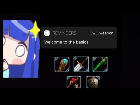 OwO discord bot Weapon and team guide | Discord owo - YouTube