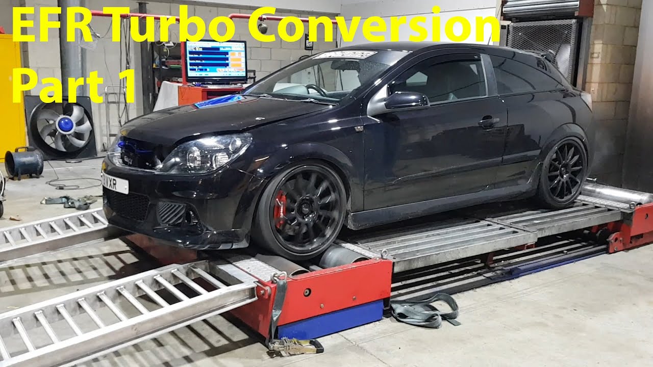 We fit and map an Enhance Performance Astra H VXR EFR Turbo Conversion ...