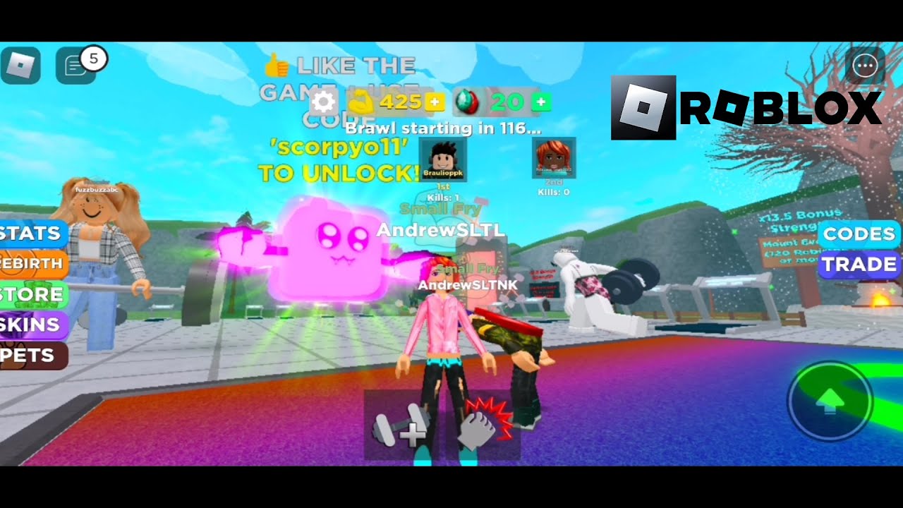 ອອກກຳລັງກາຍ l Roblox EP2 - YouTube