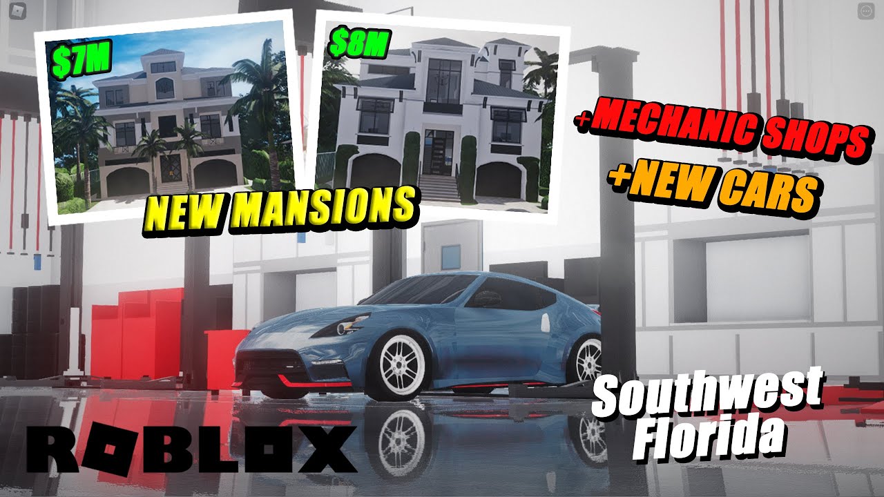 Roblox | Southwest Florida beta บ้านใหม่+อาชีพใหม่+รถใหม่+อู่แต่งรถใหม่ ...
