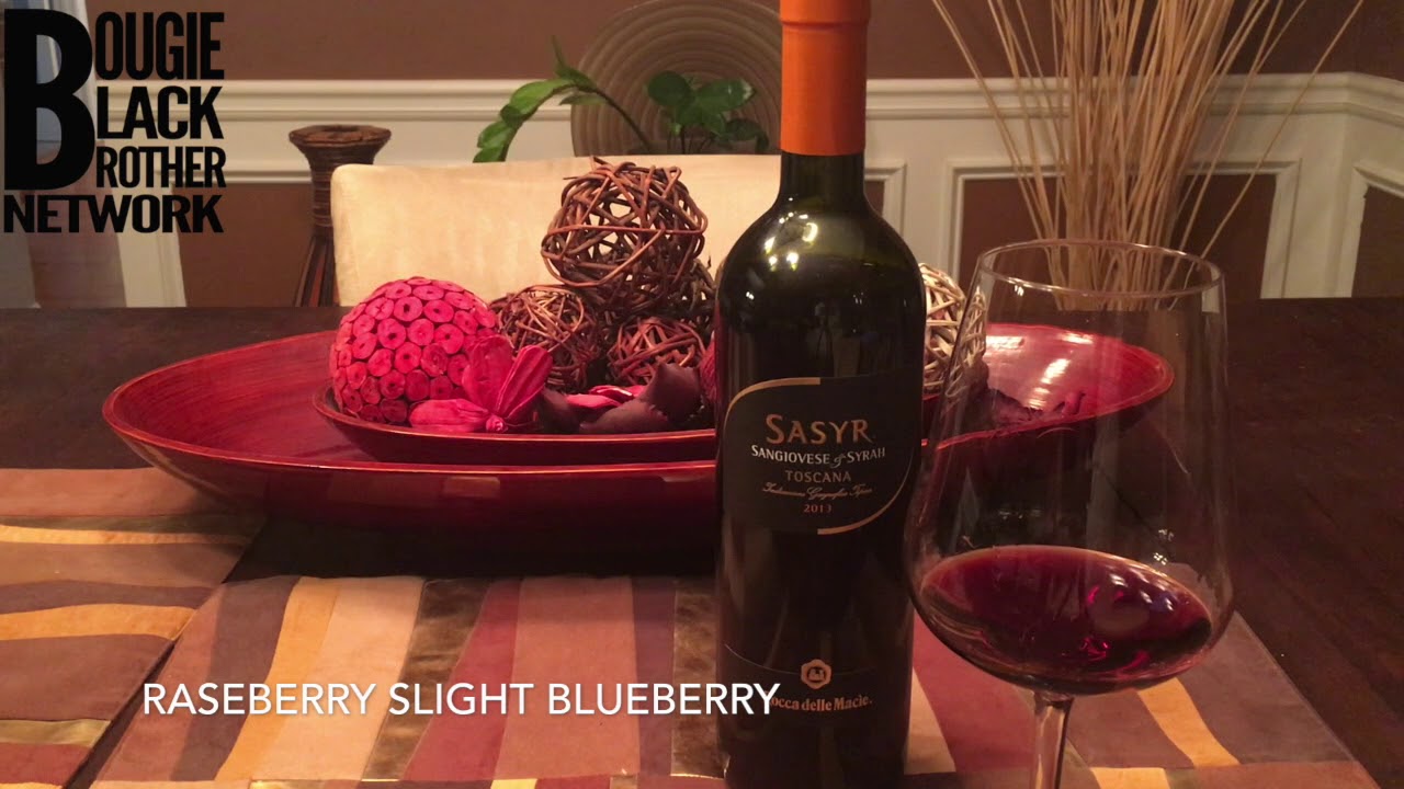 Rocca delle Macie Sasyr Sangiovese & Syrah - YouTube