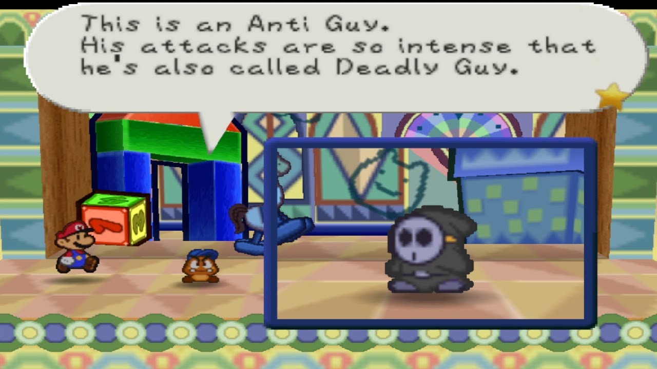 Paper Mario - Stream 14: Anti-Mario Guy - YouTube