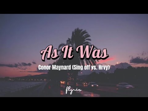 Conor Maynard - As It Was (Sing off vs. Hrvy) - YouTube