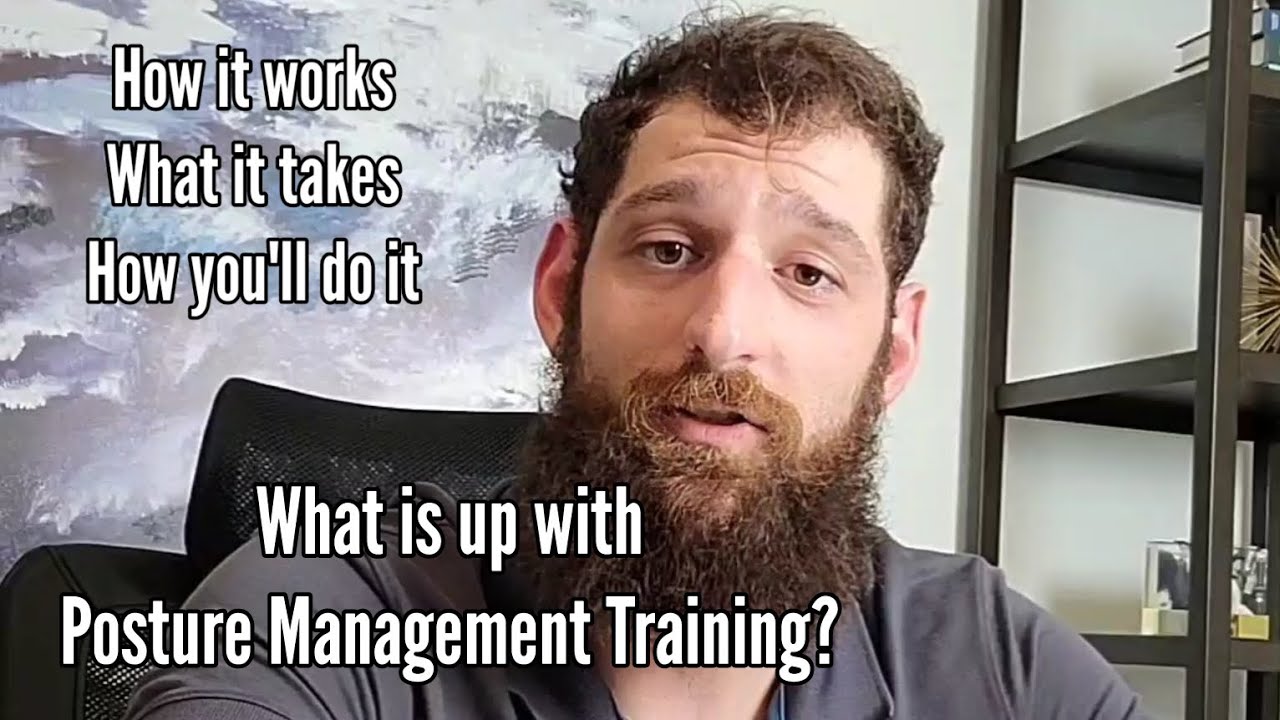 Posture Management Training with Shawn Faver - YouTube
