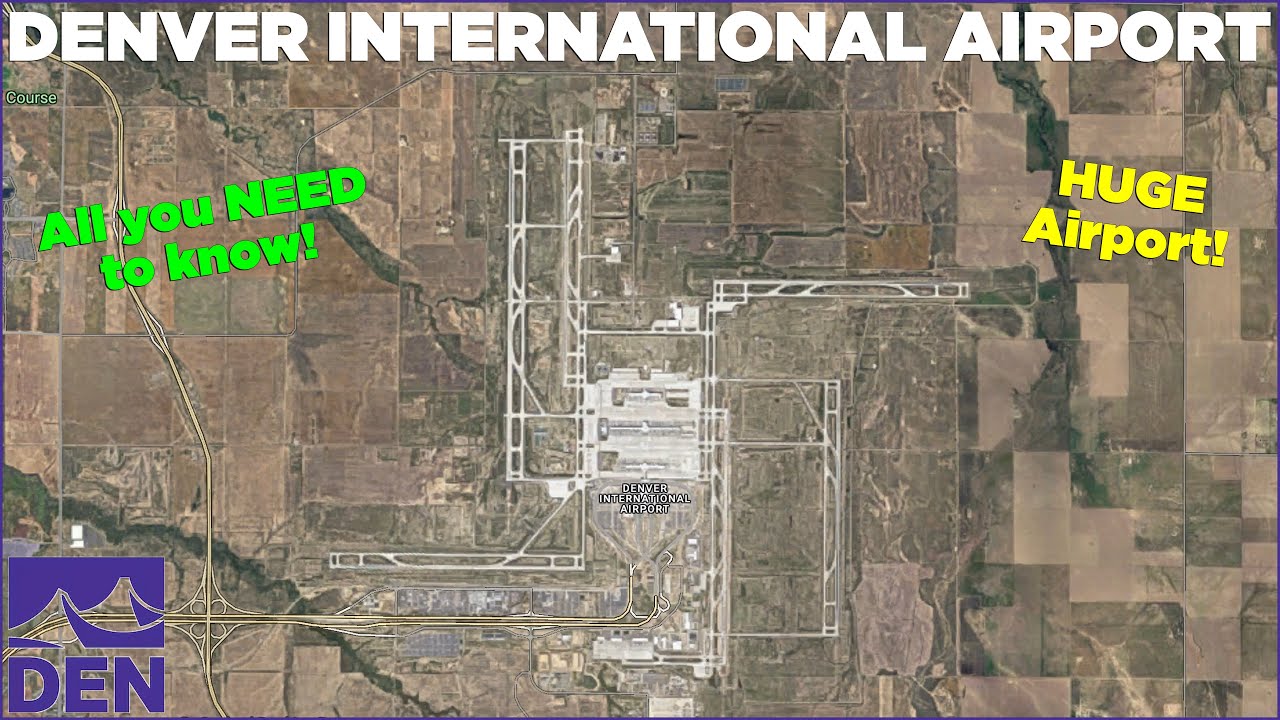 Denver International Airport: All you NEED to know! (Airport layout ...
