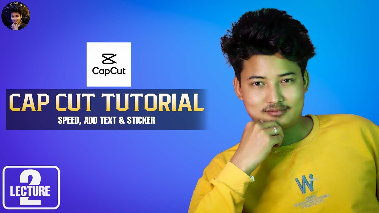 How to slow motion and add sticker in Cap Cut | Cap Cut Tutorial ...