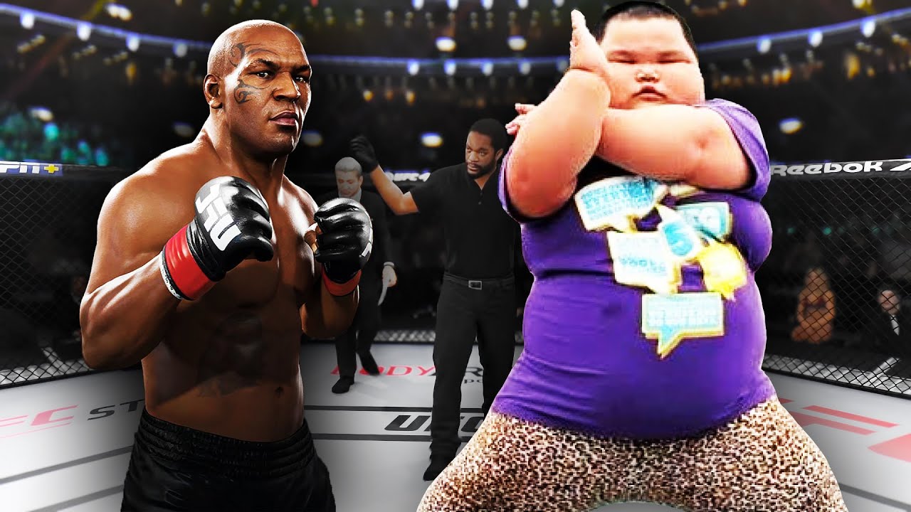 UFC 4 | Mike Tyson vs. Fat Karate Kid | EA Sports UFC 4 - YouTube