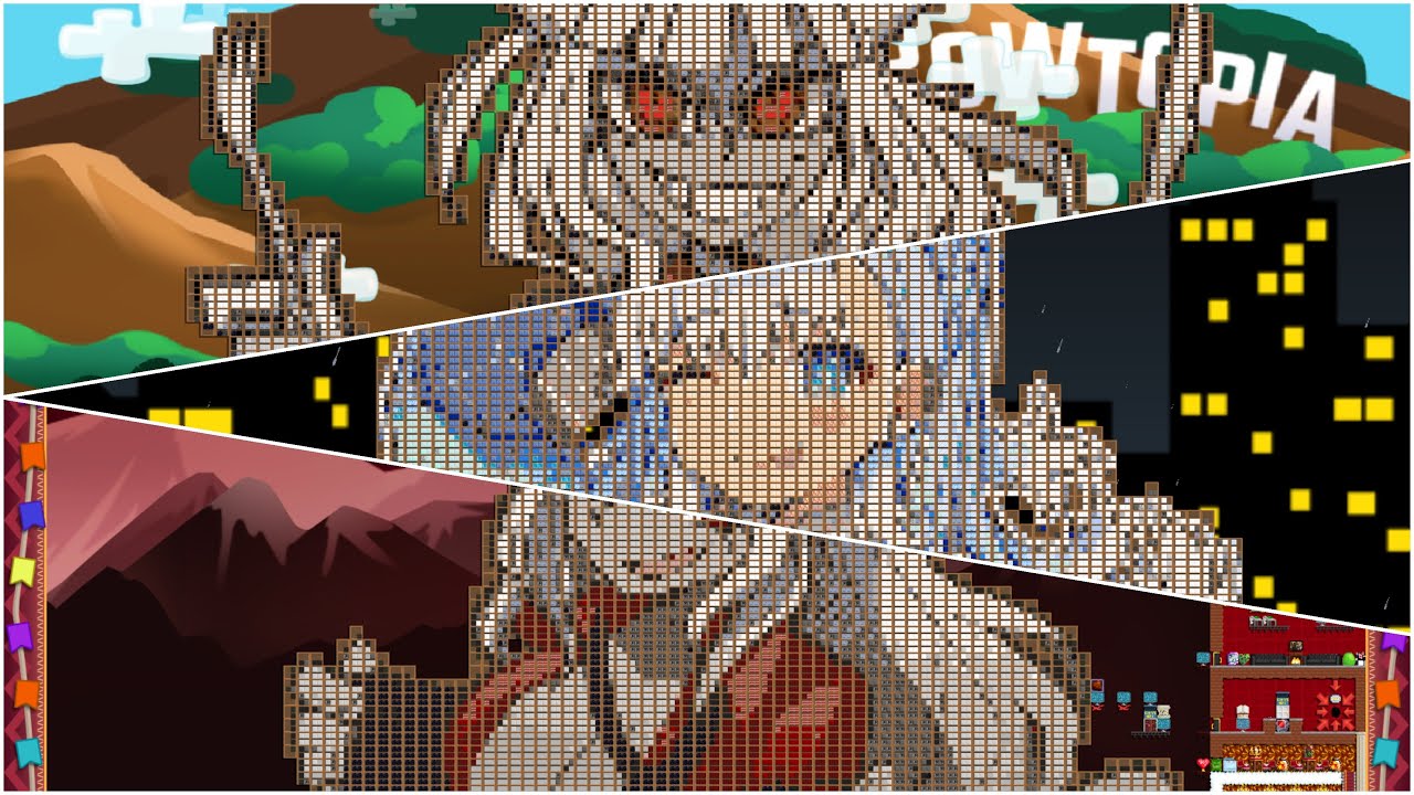 Lucifer, Kobo Kanaeru | Growtopia Pixel Art - YouTube