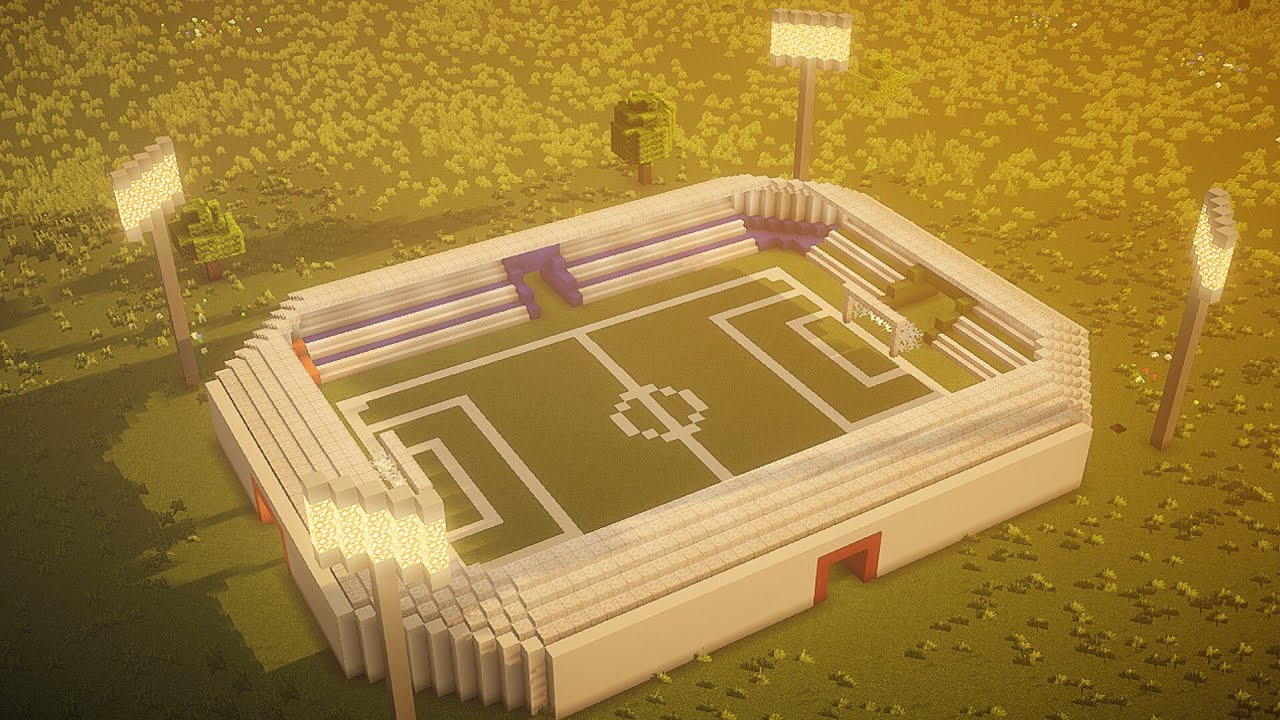 Minecraft: Stadyum Yapımı - YouTube