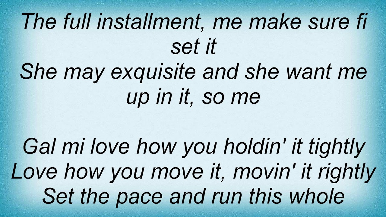 Sean Paul - Lace It Lyrics - YouTube