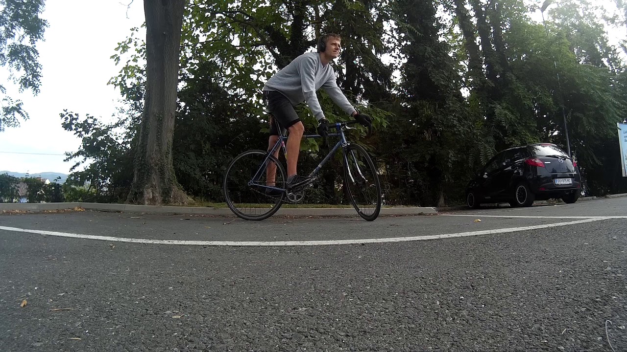 1 Hour Trackstand on Bicycle! - fixed gear, fixie - YouTube