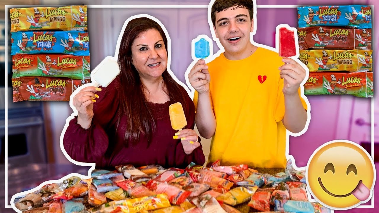 Trying all popsicles flavored!! - YouTube