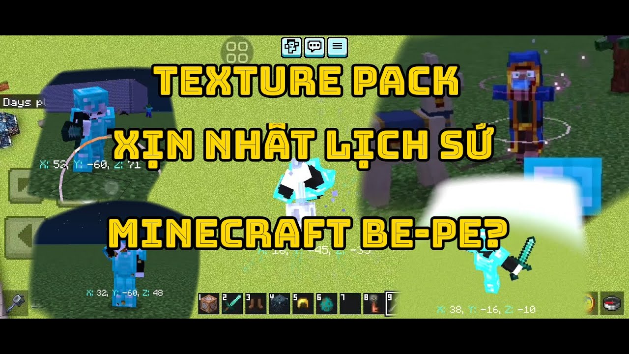 Đây Là Texture Pack Đỉnh Nhất Lịch Sử Minecraft Be-Pe? - YouTube