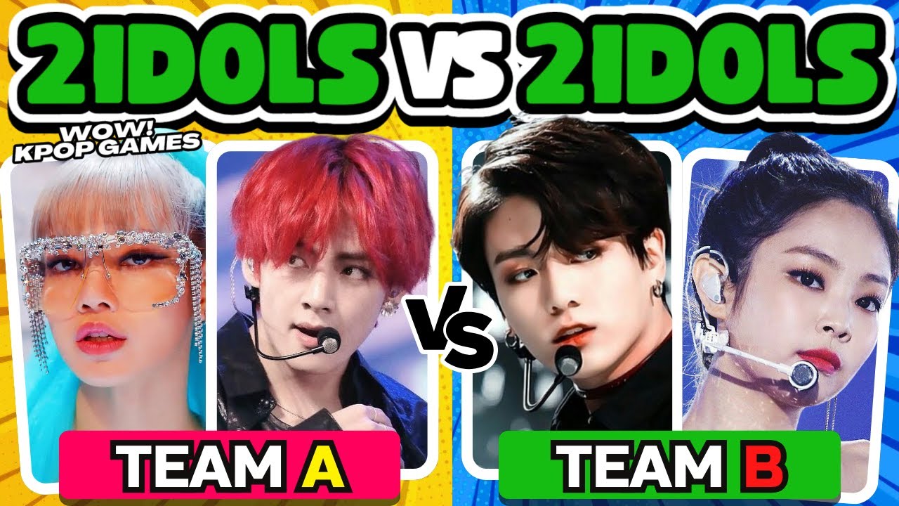 SAVE ONE TEAM: 2 IDOLS vs 2 IDOLS SAVE ONE KPOP IDOL | WOW KPOP GAMES ...