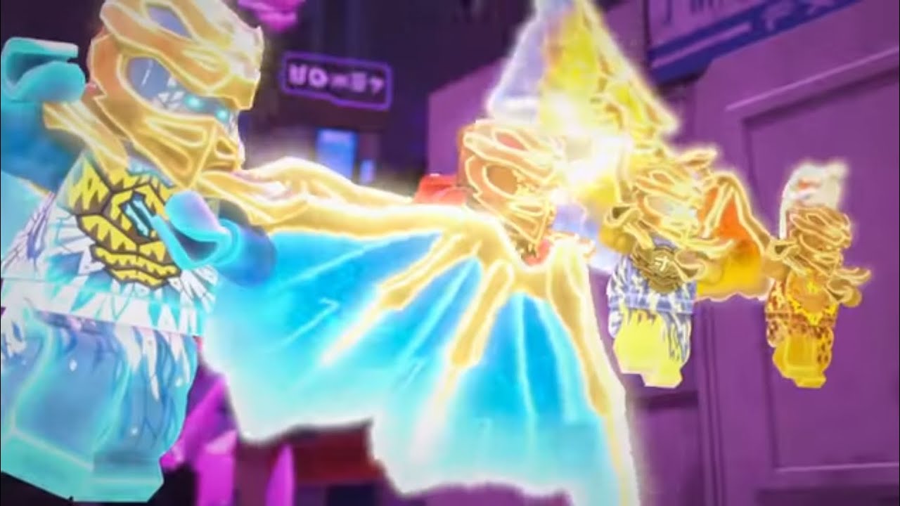 Ninjago Crystalized Dragon Form Scene but better - YouTube