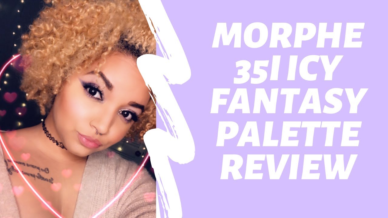 Morphe 35I Icy Fantasy Palette Demo & Review!!! - YouTube