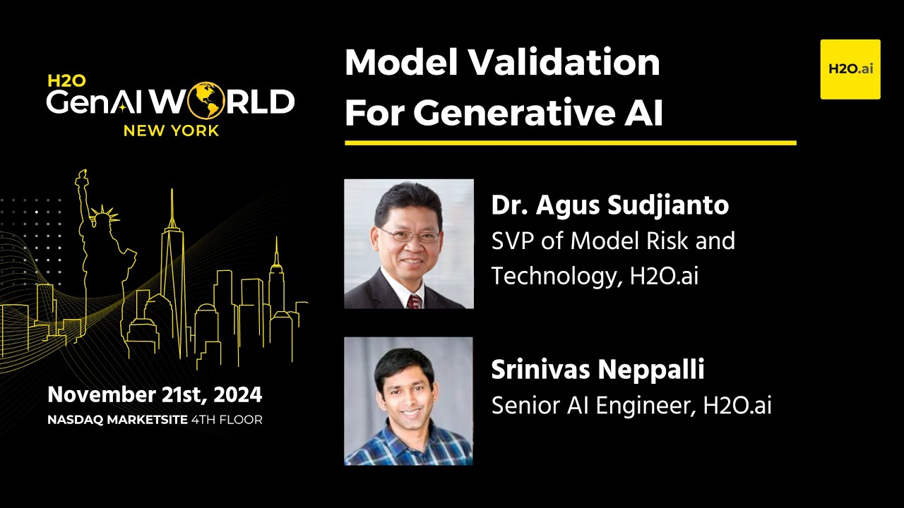 Model Validation For Generative AI | Agus Sudjianto, Srinivas Neppalli ...