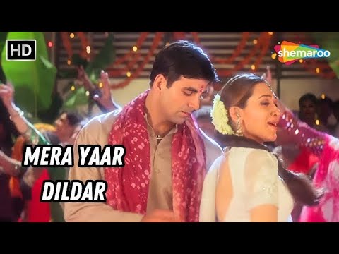 Mera Yaar Dildar Bada Sona | Jaanwar (1999) | Karishma Kapoor, Akshay Kumar | Alka Yagnik