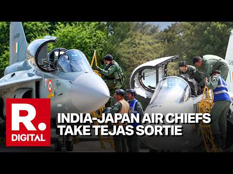 WATCH: India-Japan Air Chiefs Take Tejas Sortie In Jodhpur | Exercise Veer Guardian 2026