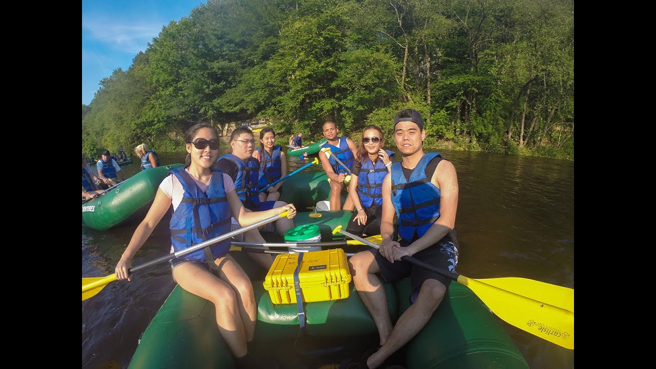 Whitewater Rafting Adventures (Pocono Mountains) - YouTube