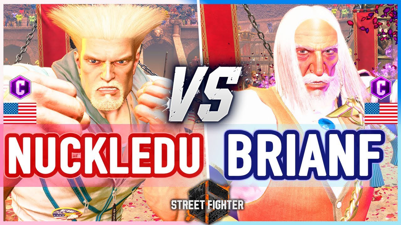 SF6 🔥 NuckleDu (Guile) vs BrianF (JP) 🔥 Street Fighter 6 - YouTube