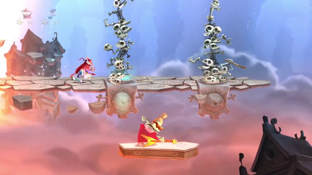 Rayman Legends Final Stage idle & idle JR - YouTube