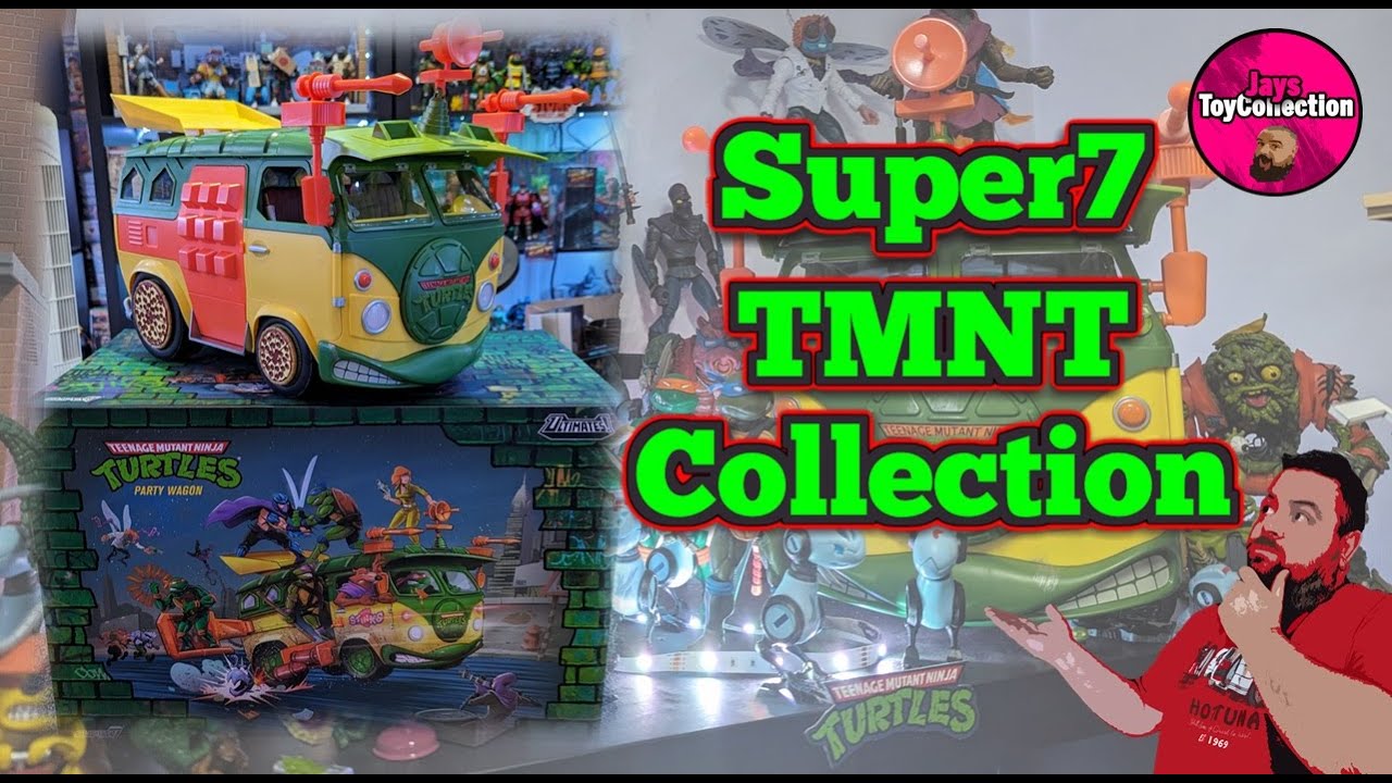 Super7 TMNT Ultimates - Building the Ultimate TMNT Collection Display w ...
