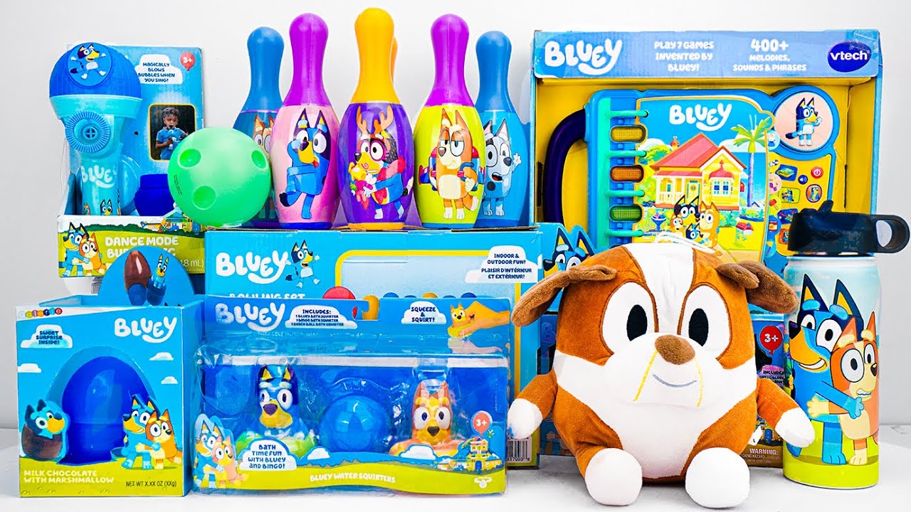 134 Minutes of Satisfying ASMR Unboxing | Adorable Bluey Toys ...