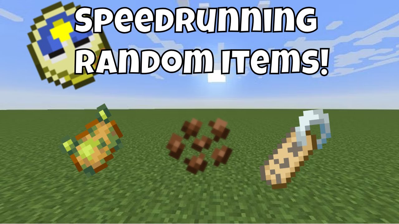Speedrunning Random Items - YouTube