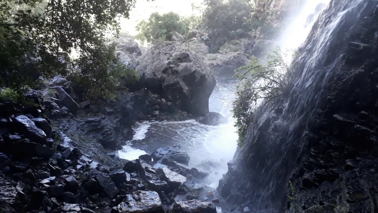 Buxton Bluepool Waterfall - YouTube