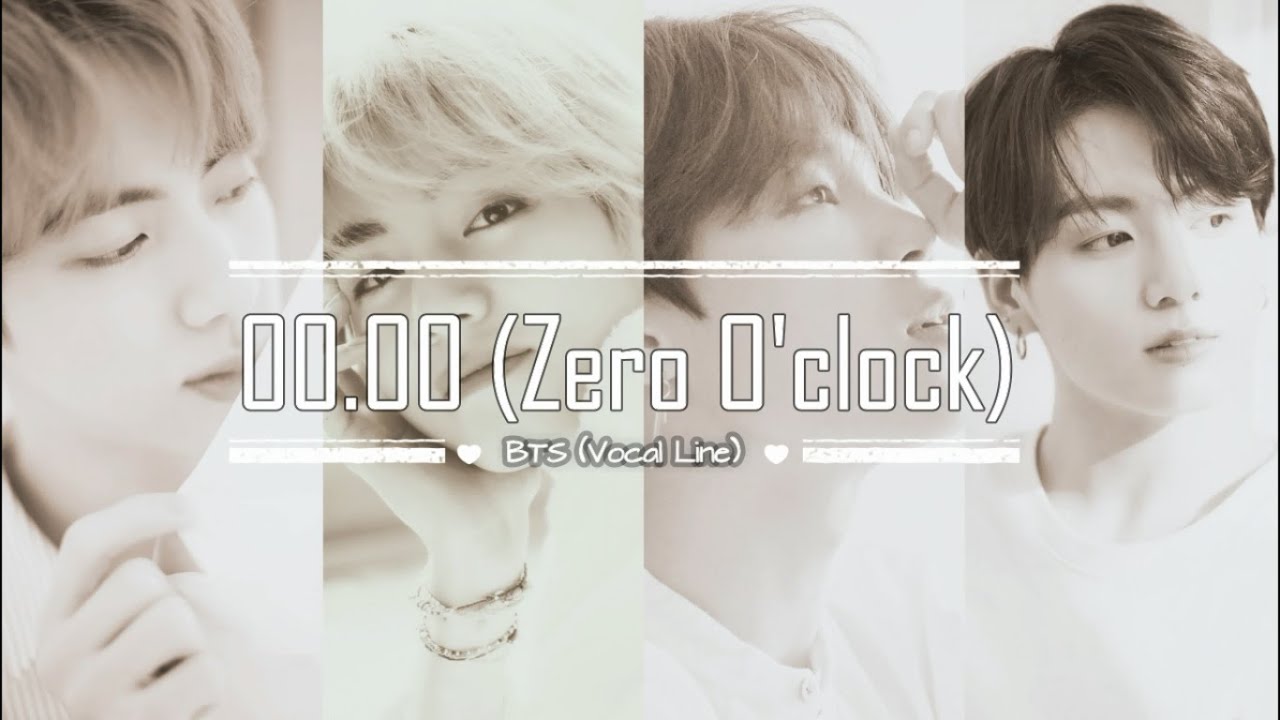 BTS (방탄소년단) - 00:00 (Zero O'Clock) (Lyrics Ind/Rom/Han) - YouTube