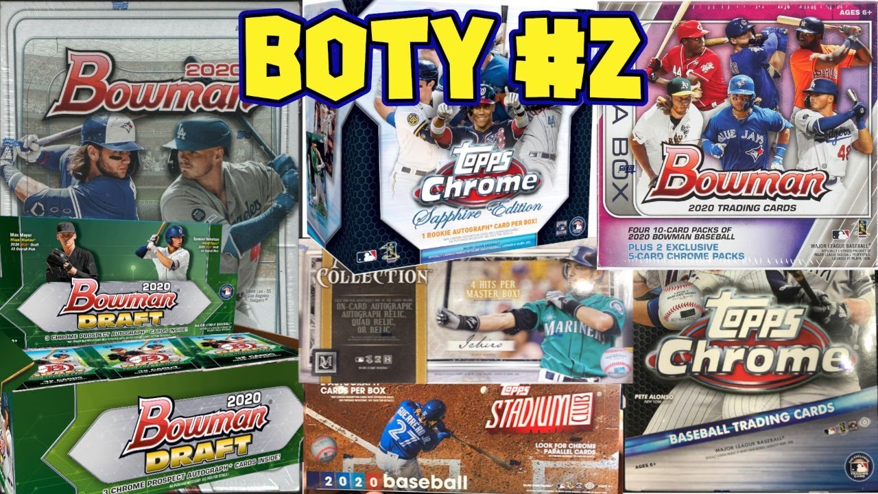 🤩MUST WATCH! SUPERFRACTORS!!! Best of the Year Baseball Cards Break #2 ...