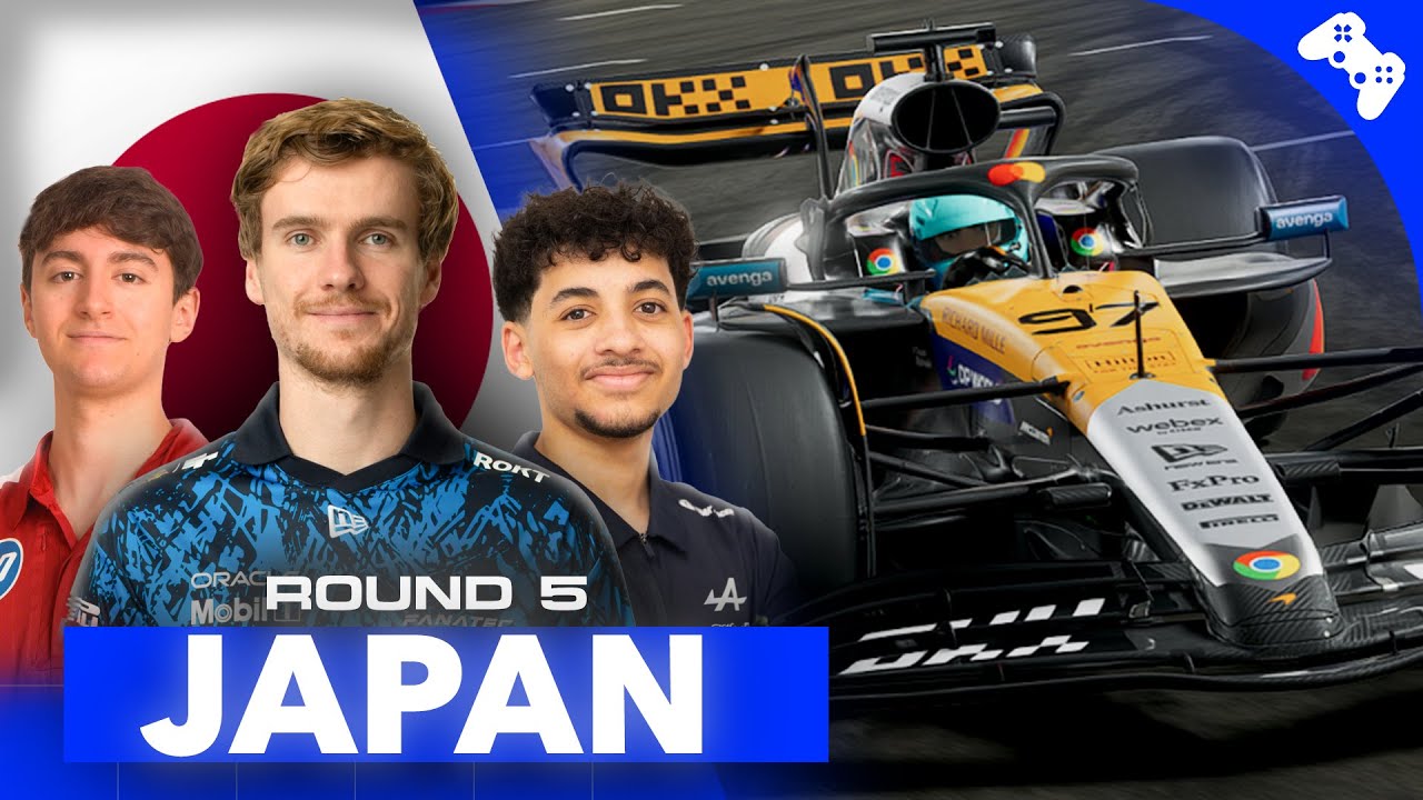 PSGL | F1 25 - PC | Season 40 | F1 - Round 5 | Japan - YouTube