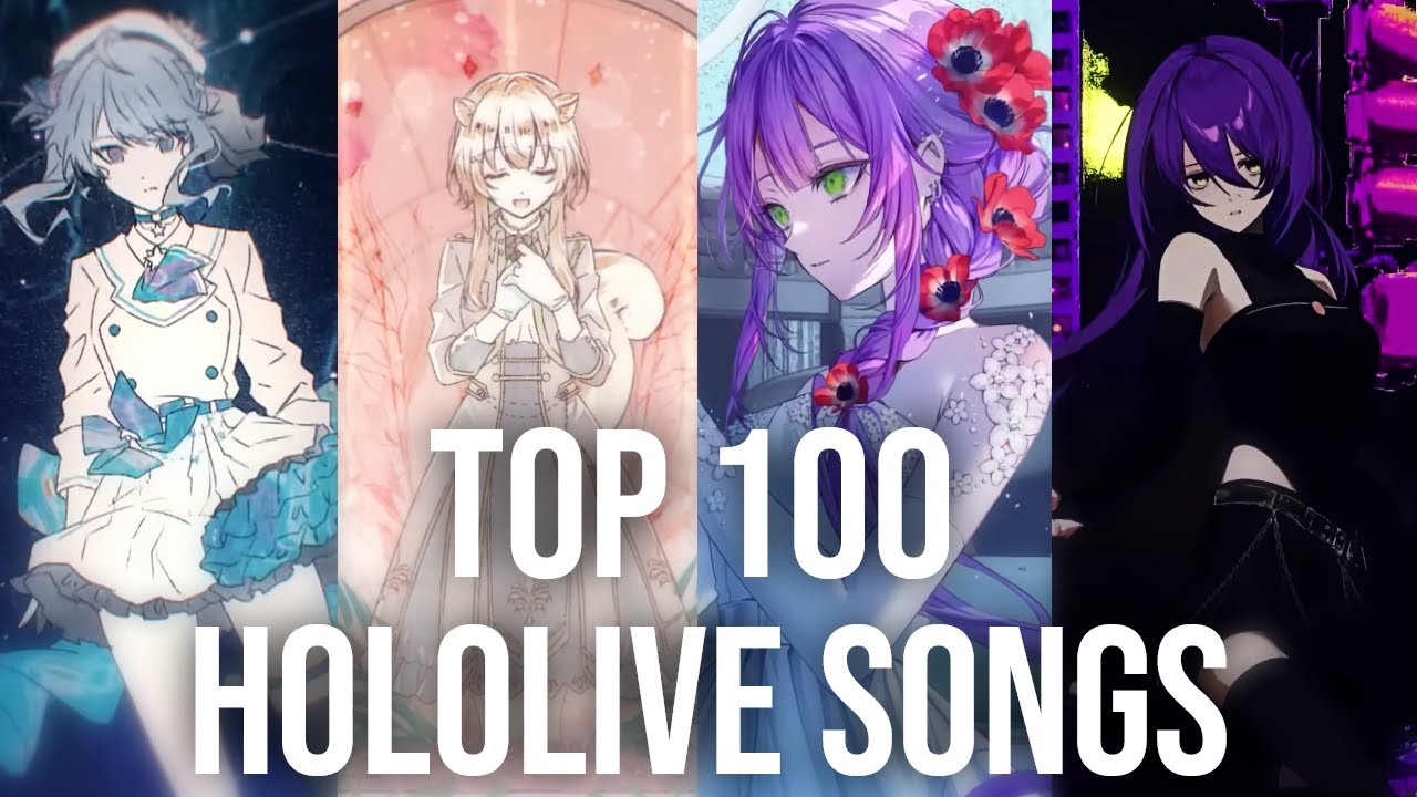 Top 100 Hololive Original Songs - YouTube