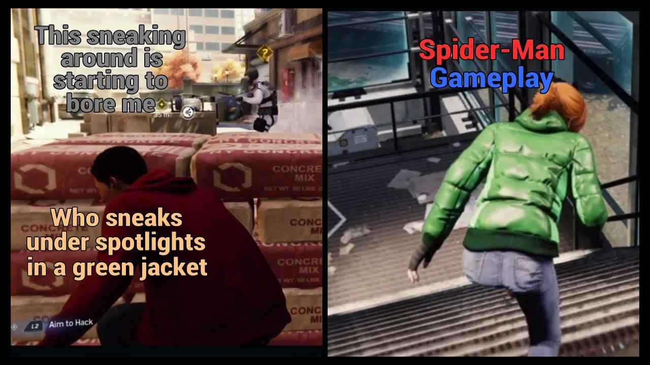 All Types Of Sneaking Spider-Man Gameplay #10 - YouTube